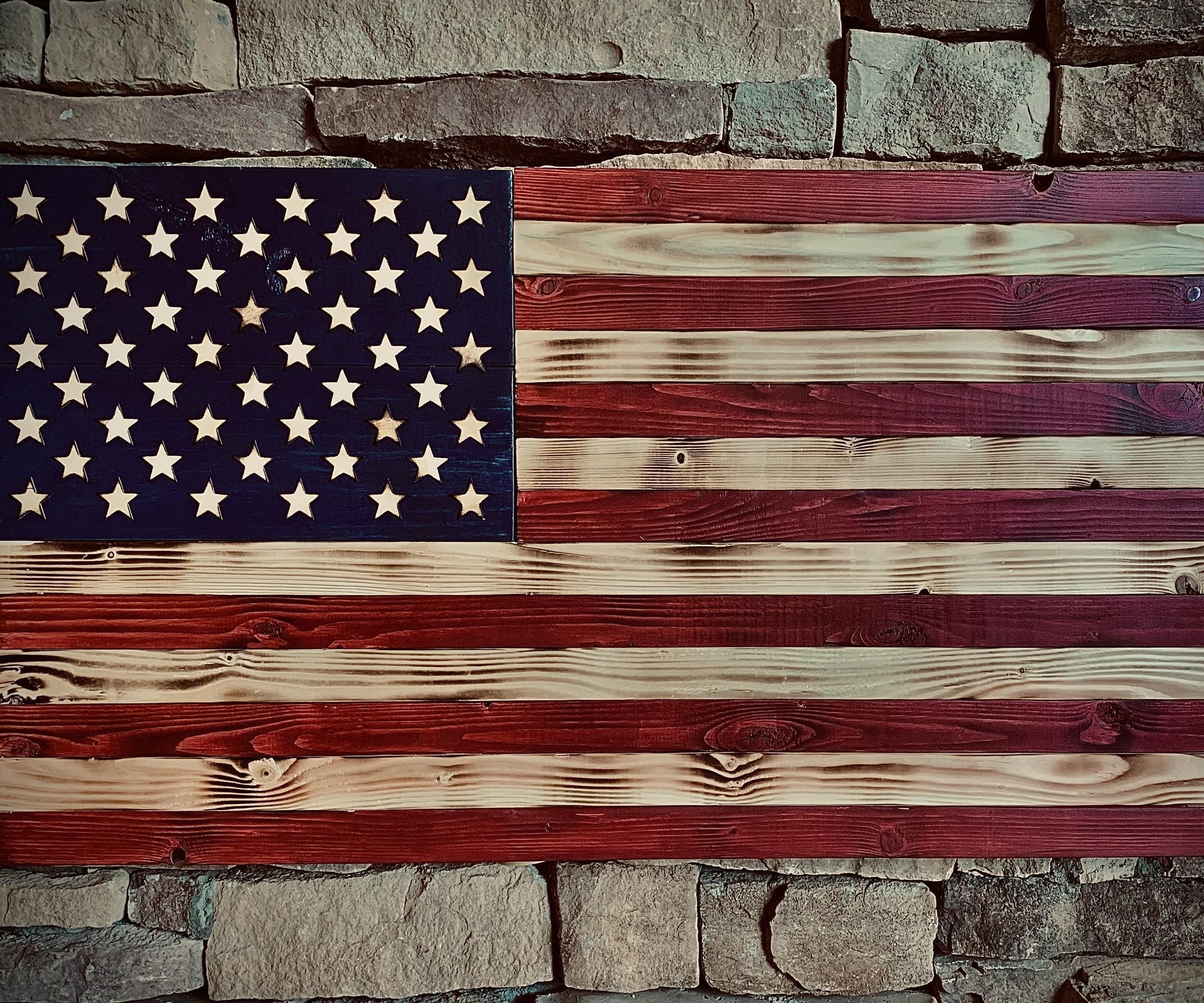 Rustic American Flag : 10 Steps (with Pictures) - Instructables
