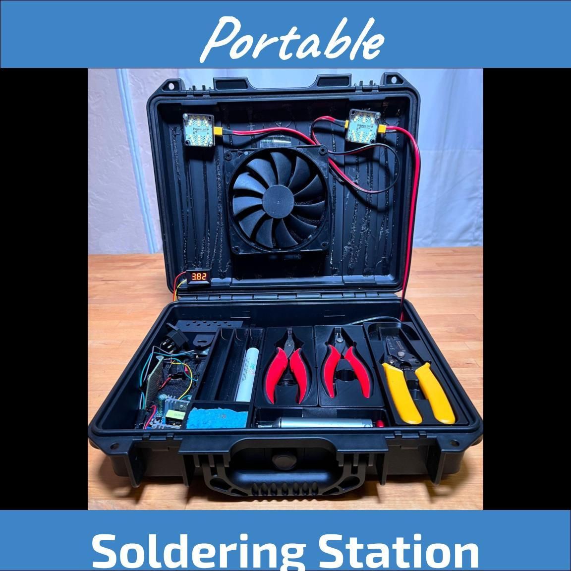 Portable Soldering Station : 14 Steps - Instructables