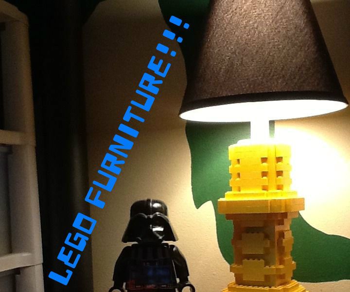 Lego Working Lamp, Drawer, Coaster, and Table Top. : 4 Steps (with ...