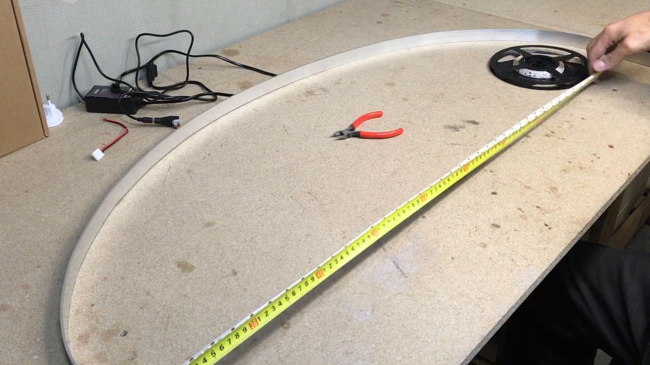 DIY: LED Workbench Light From LED Strips : 7 Steps (with Pictures ...