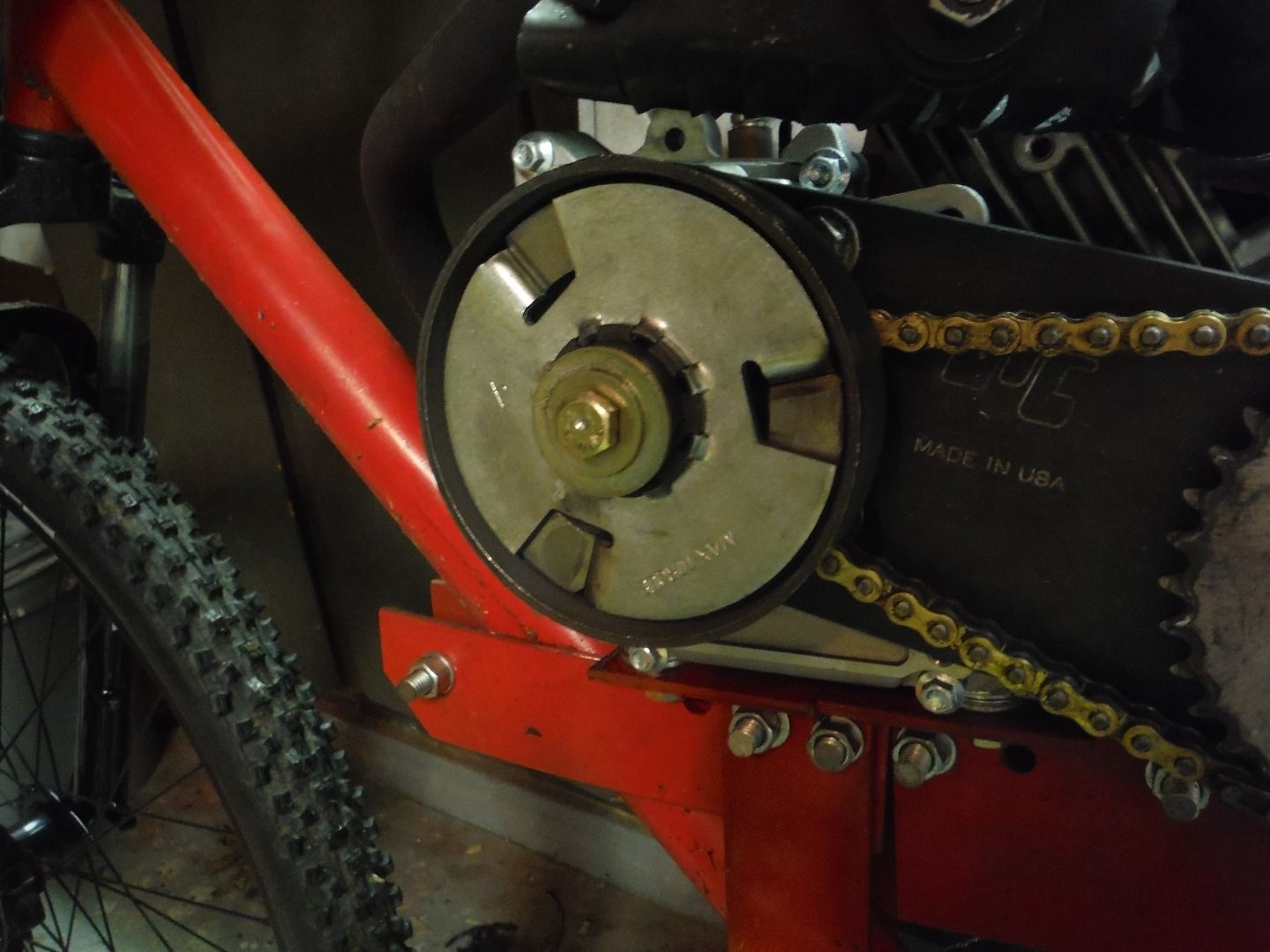 79cc Motorized Bicycle From Scratch : 89 Steps (with Pictures ...