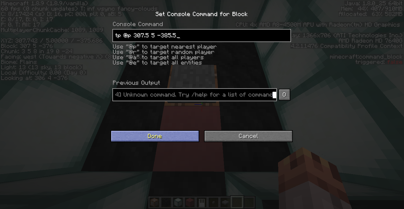 How to Create Teleportation Pods in Minecraft V.2 : 6 Steps - Instructables