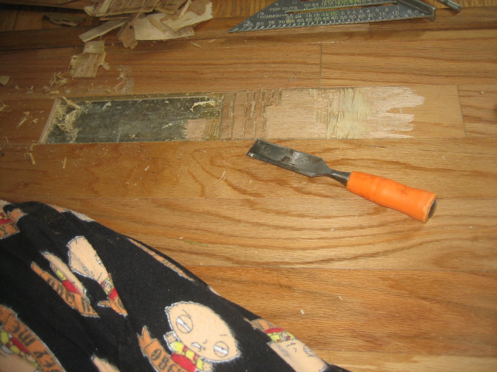 HOW I REPLACED a PEELING FLOOR BOARD : 7 Steps (with Pictures ...