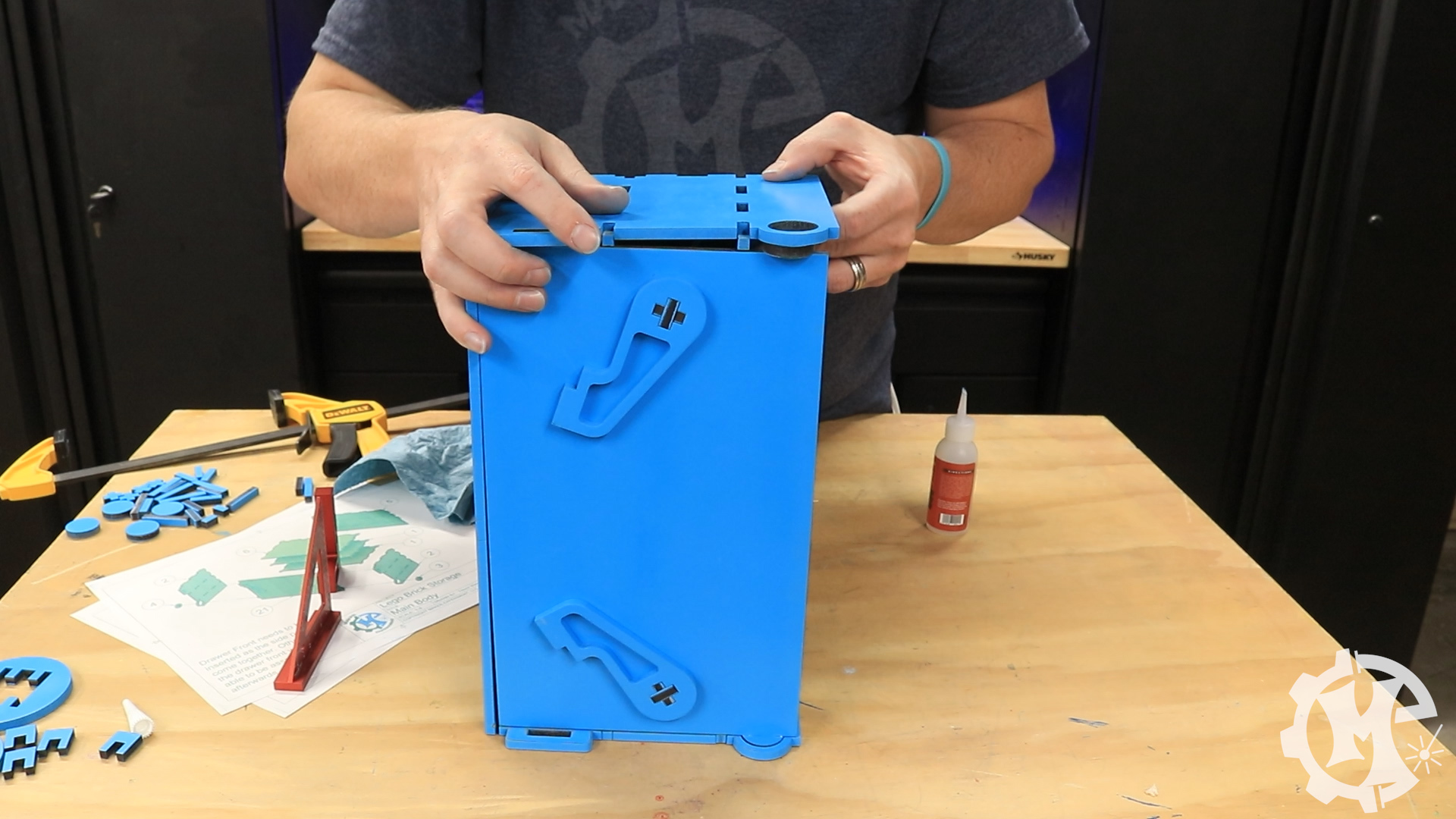 Custom Lego Brick Storage Container : 7 Steps (with Pictures ...