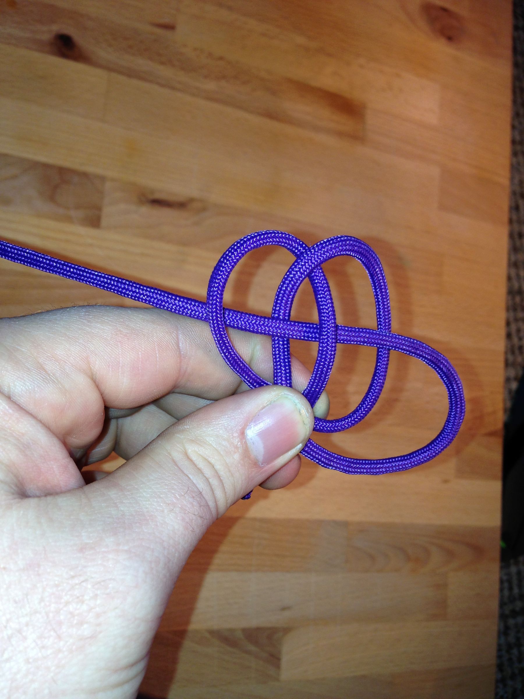 Paracord Celtic Knot Chain Bracelet- Very Easy to Make, and a Great ...