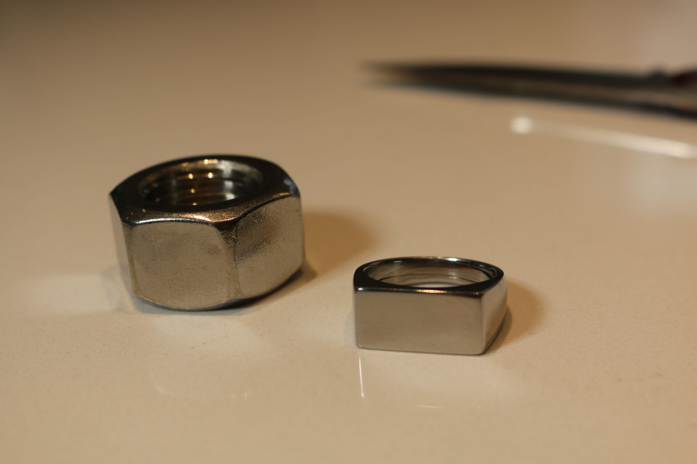 Stainless Steel Nut Ring V2.0 : 5 Steps (with Pictures) - Instructables