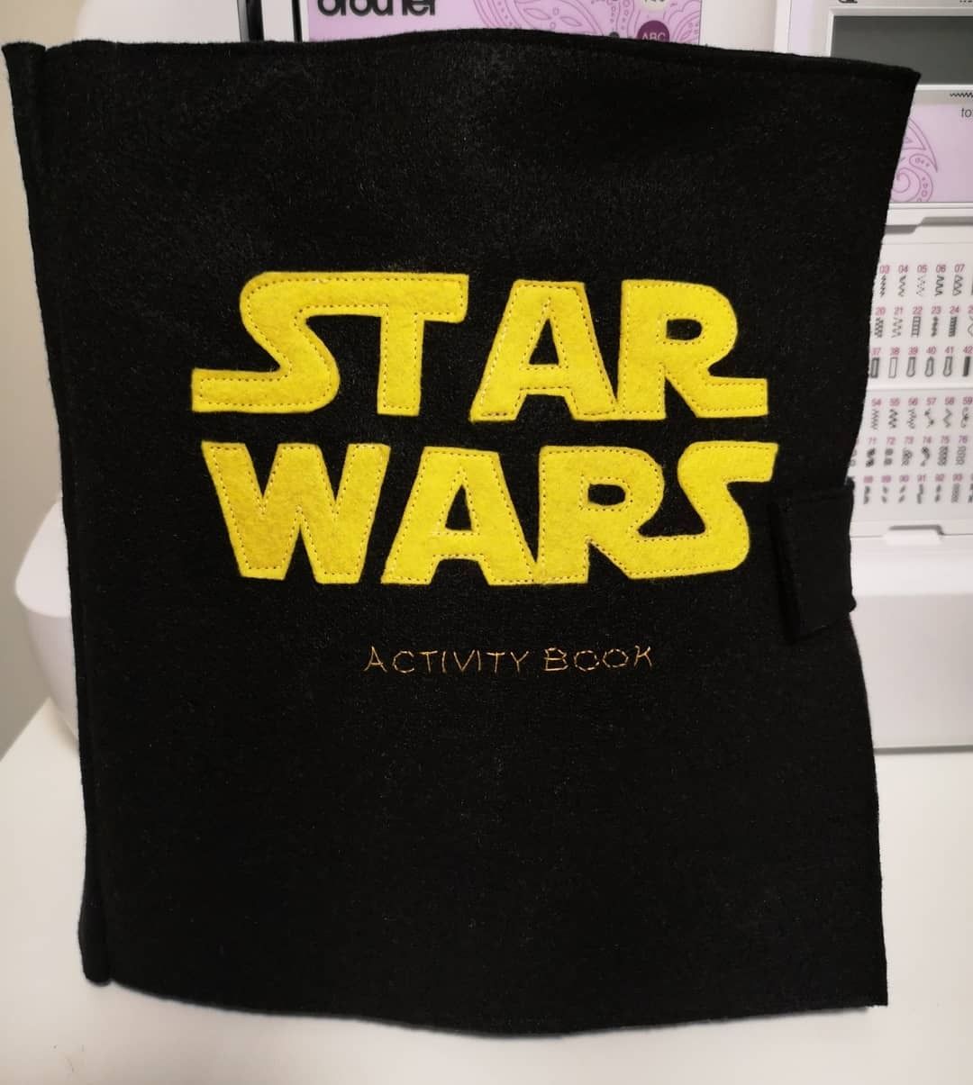 Star Wars Felt Activity Book/Quiet Book : 4 Steps (with Pictures ...