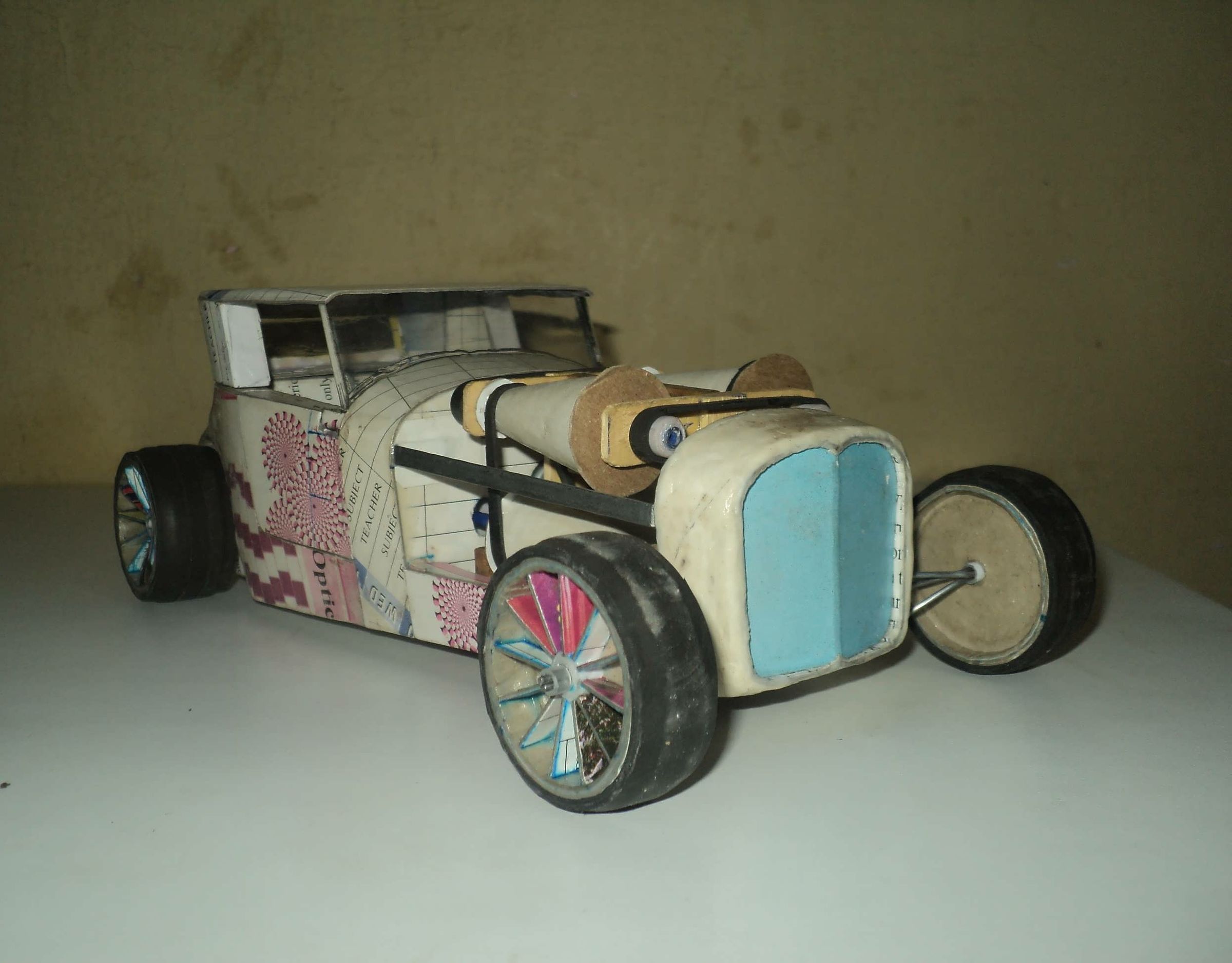 Homemade Hot Rod Vintage Car Model : 12 Steps (with Pictures ...