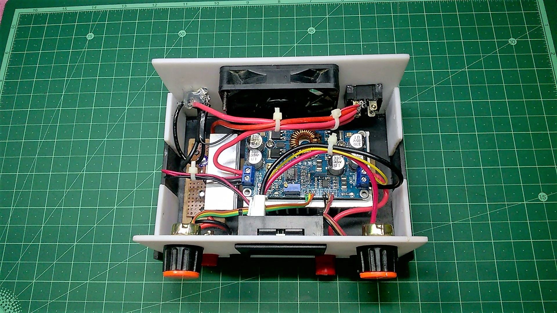 DIY Variable Power Supply With Adjustable Voltage and Current : 14 ...