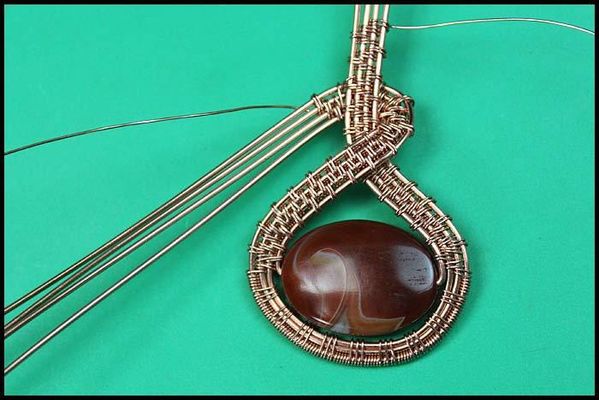 Wire Wrapped Stone Pendant Tutorial. : 13 Steps (with Pictures ...