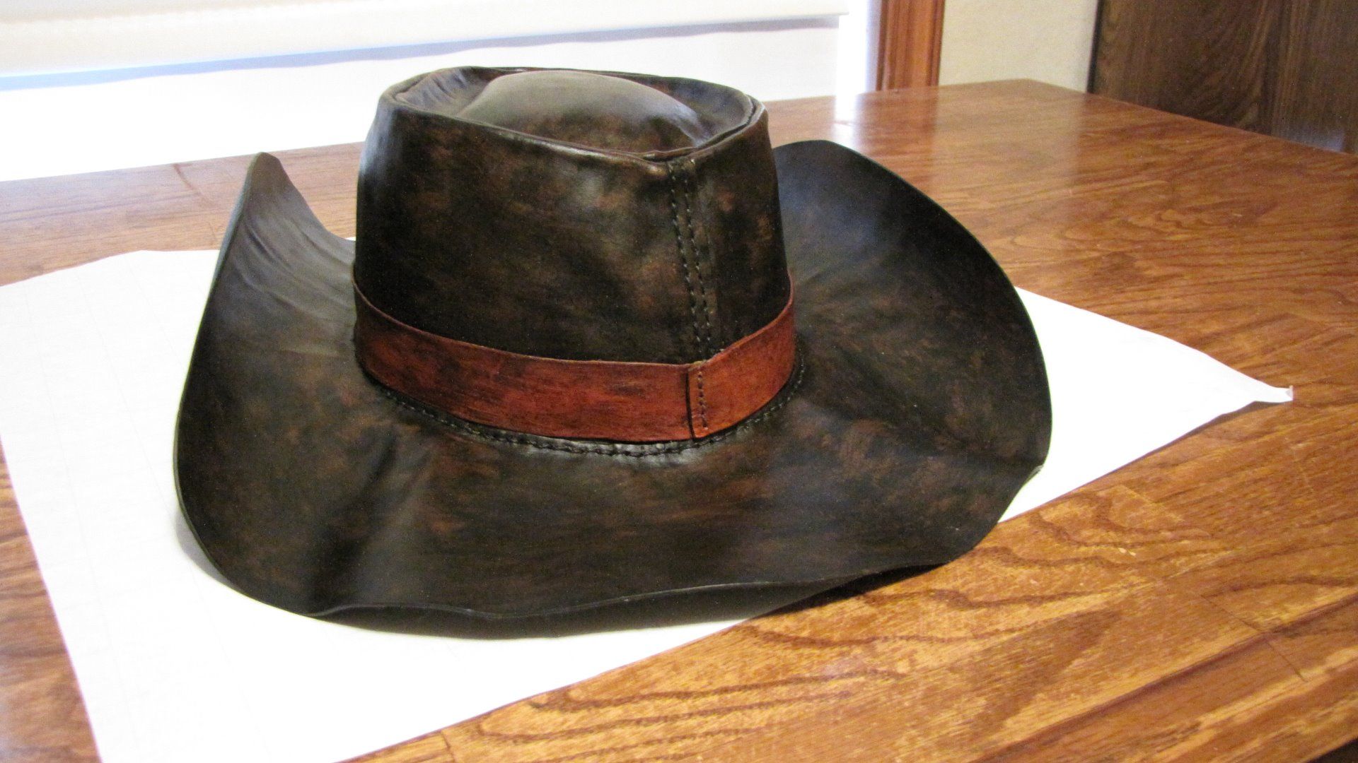 Hand-Crafted Leather Cowboy Hat : 9 Steps (with Pictures) - Instructables