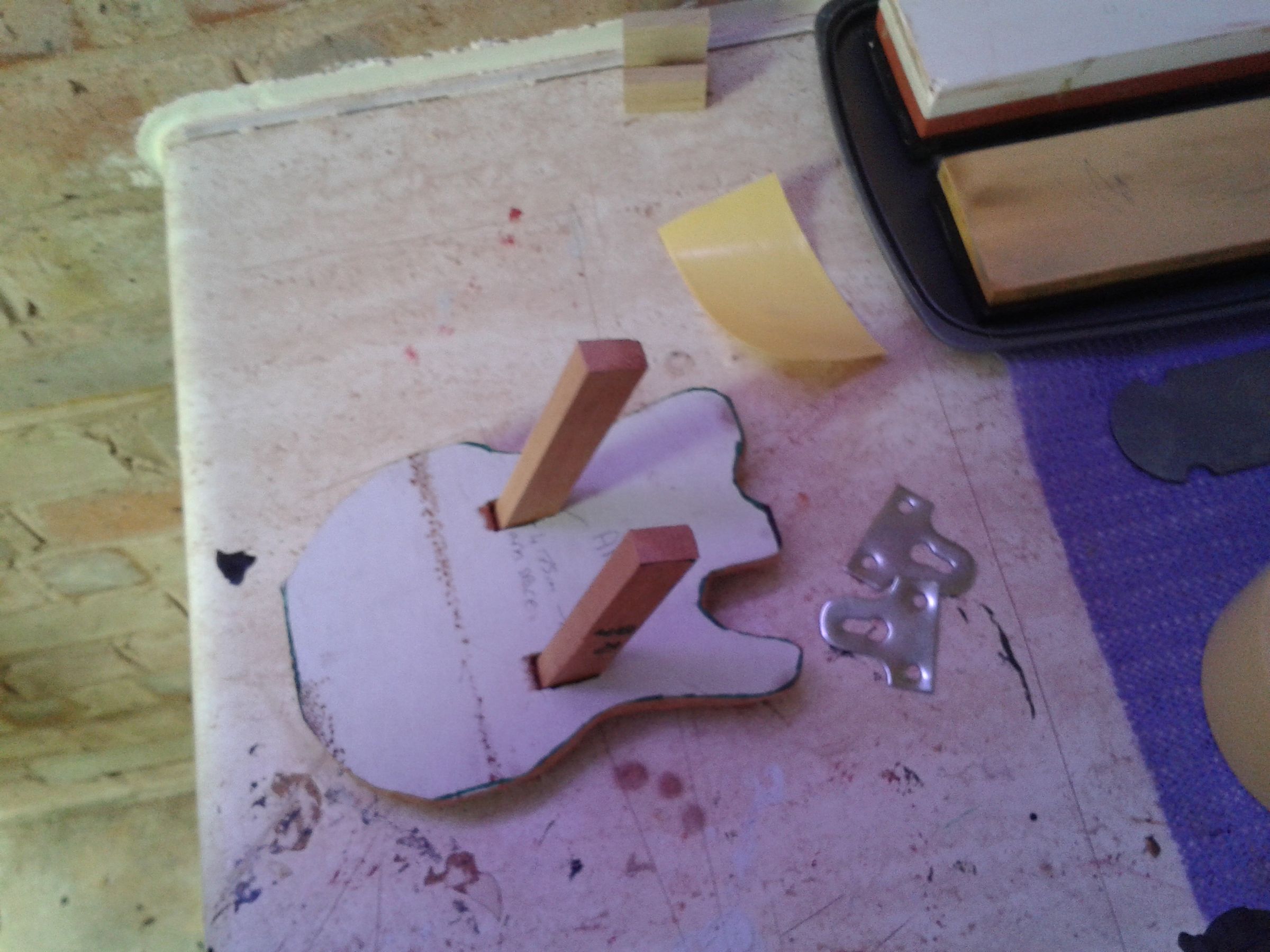 DIY - Guitar Wall Hanger - Wood Work : 8 Steps (with Pictures ...