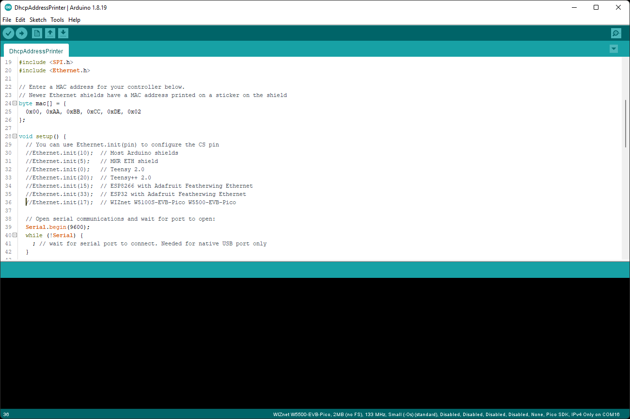 The Arduino Raspberry Pi Pico/RP2040-Ethernet V2.1.1 : 10 Steps ...