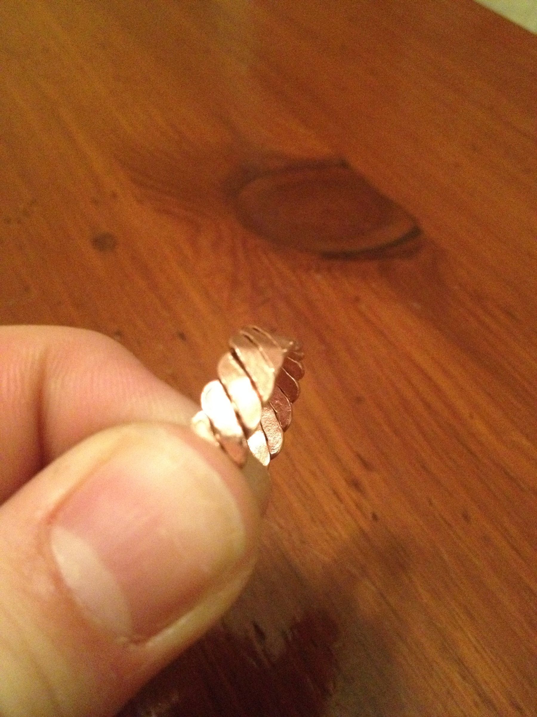 "Woven" Copper Ring - DIY Tutorial : 3 Steps (with Pictures ...