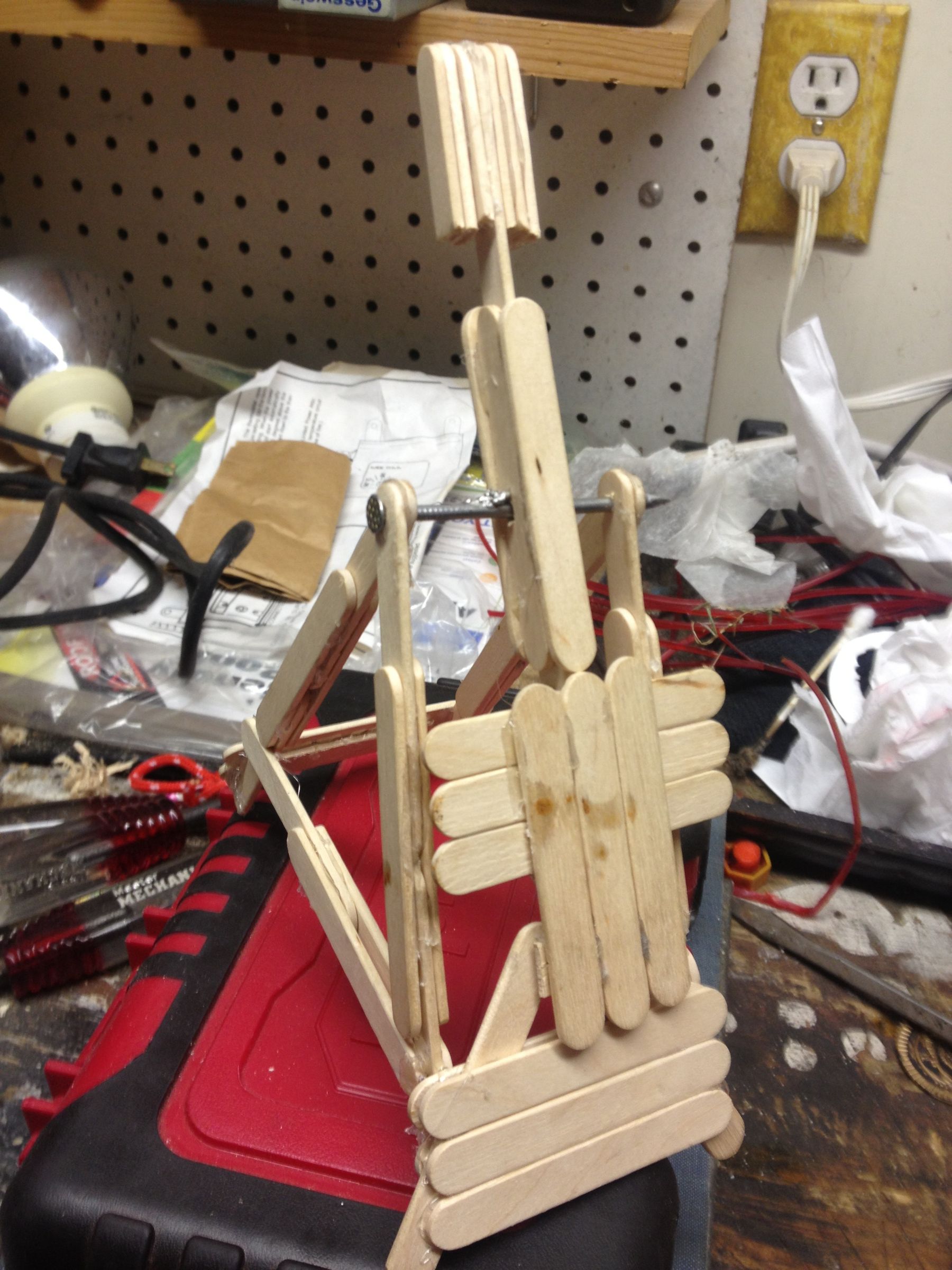 Popsicle Stick Catapult : 5 Steps - Instructables