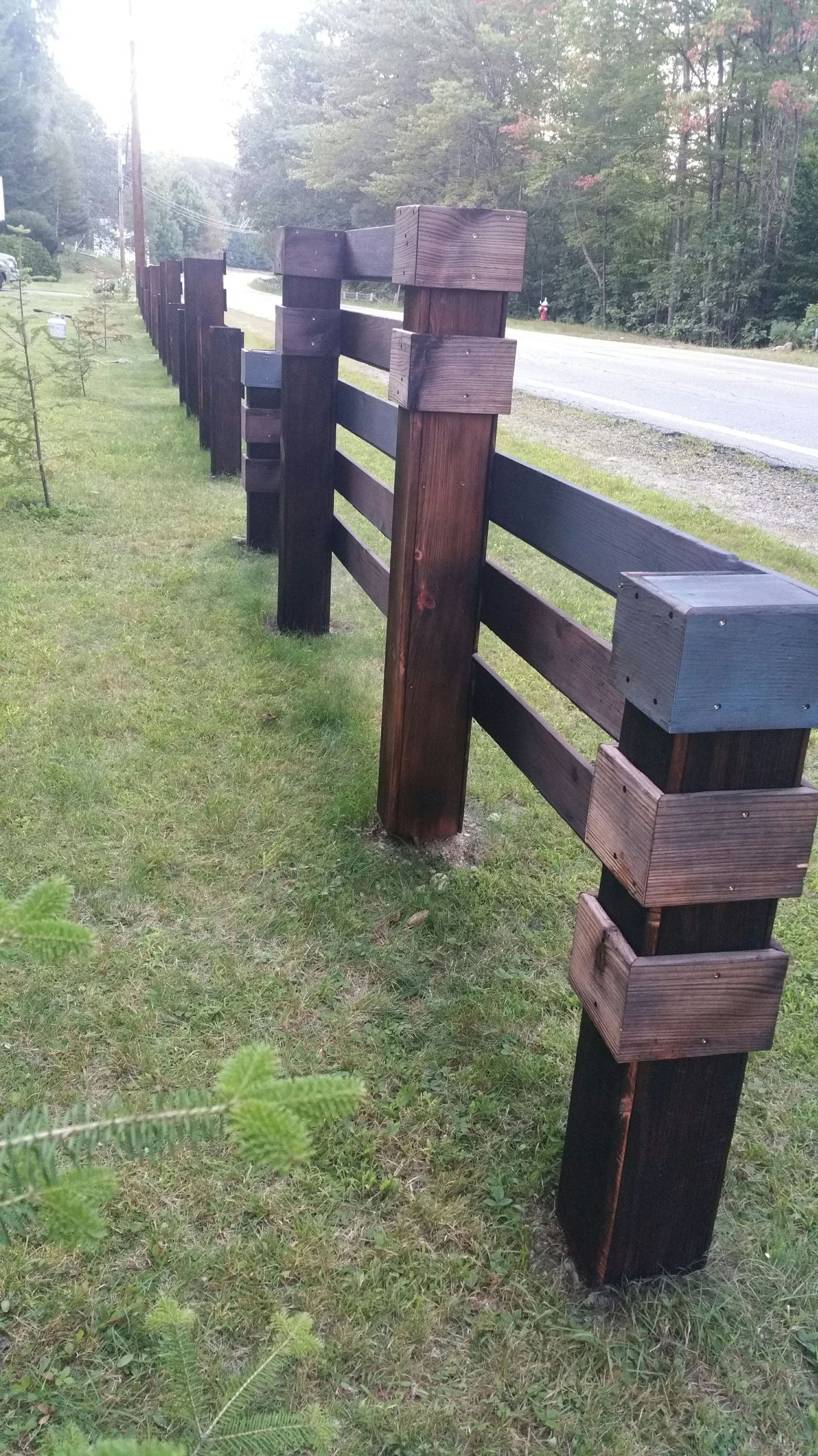 Shou Sugi Ban, Segmented, Slat Fencing : 5 Steps (with Pictures ...