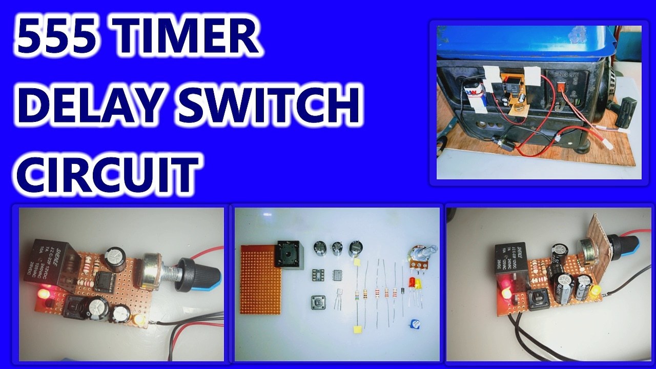 555 Timer Delay Circuit : 10 Steps - Instructables