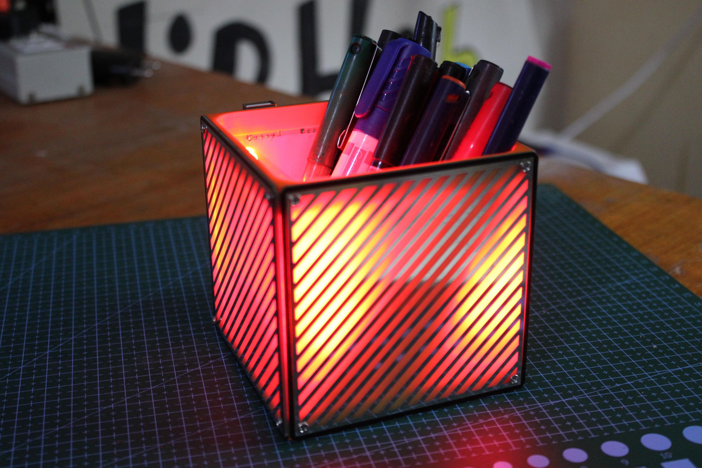 OverEngineered Pen Holder : 11 Steps (with Pictures) - Instructables