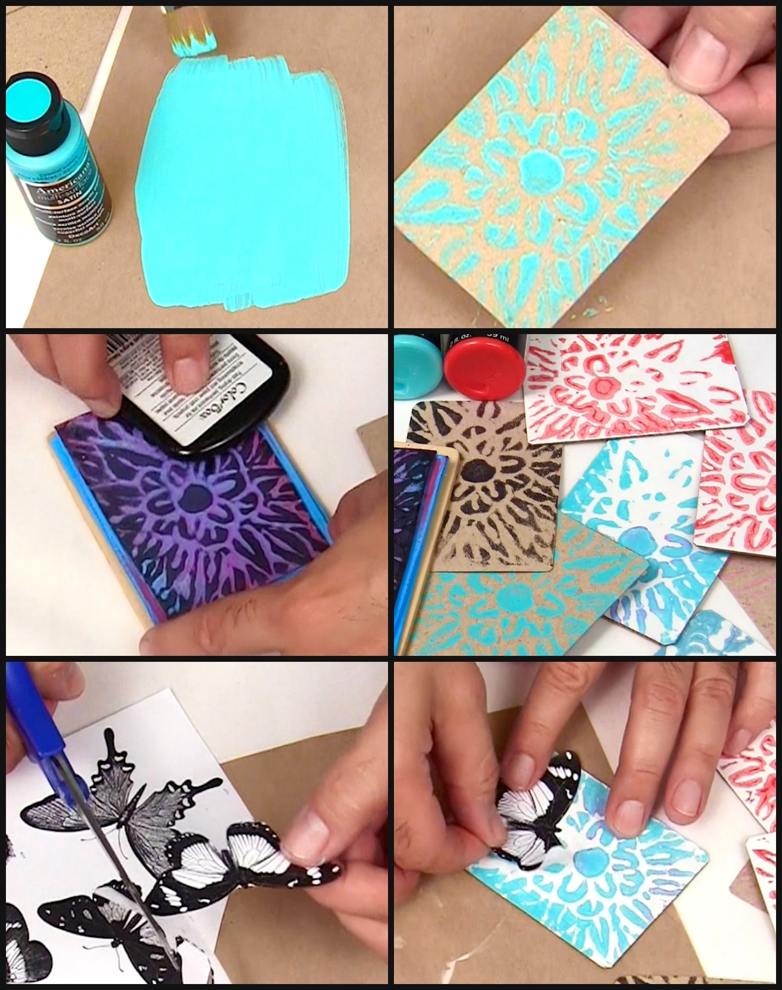 Heat Gun Rubber Stamps and ATCs : 5 Steps (with Pictures) - Instructables
