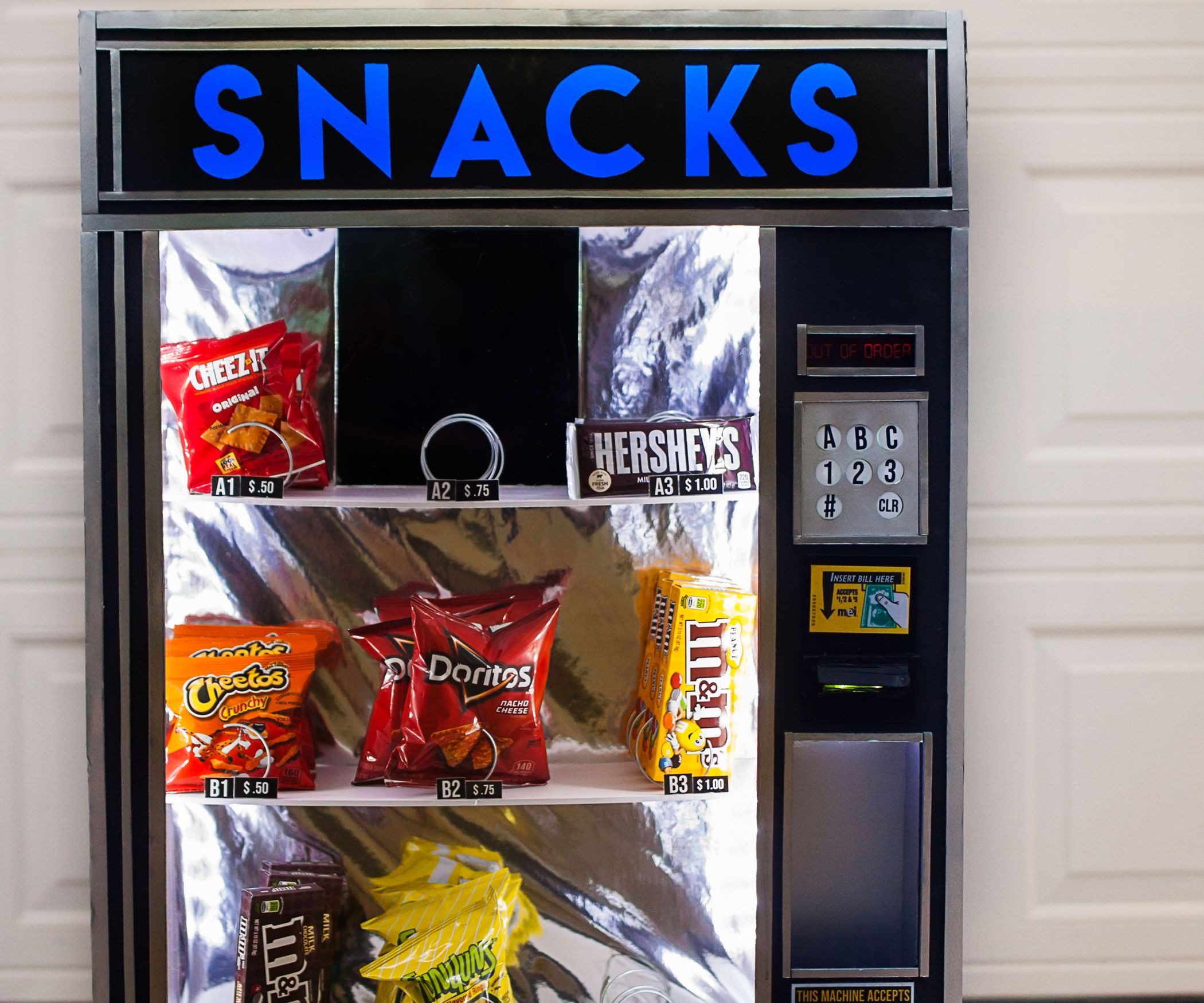 Vending Machine Costume With Working Lights : 7 Steps (with Pictures ...