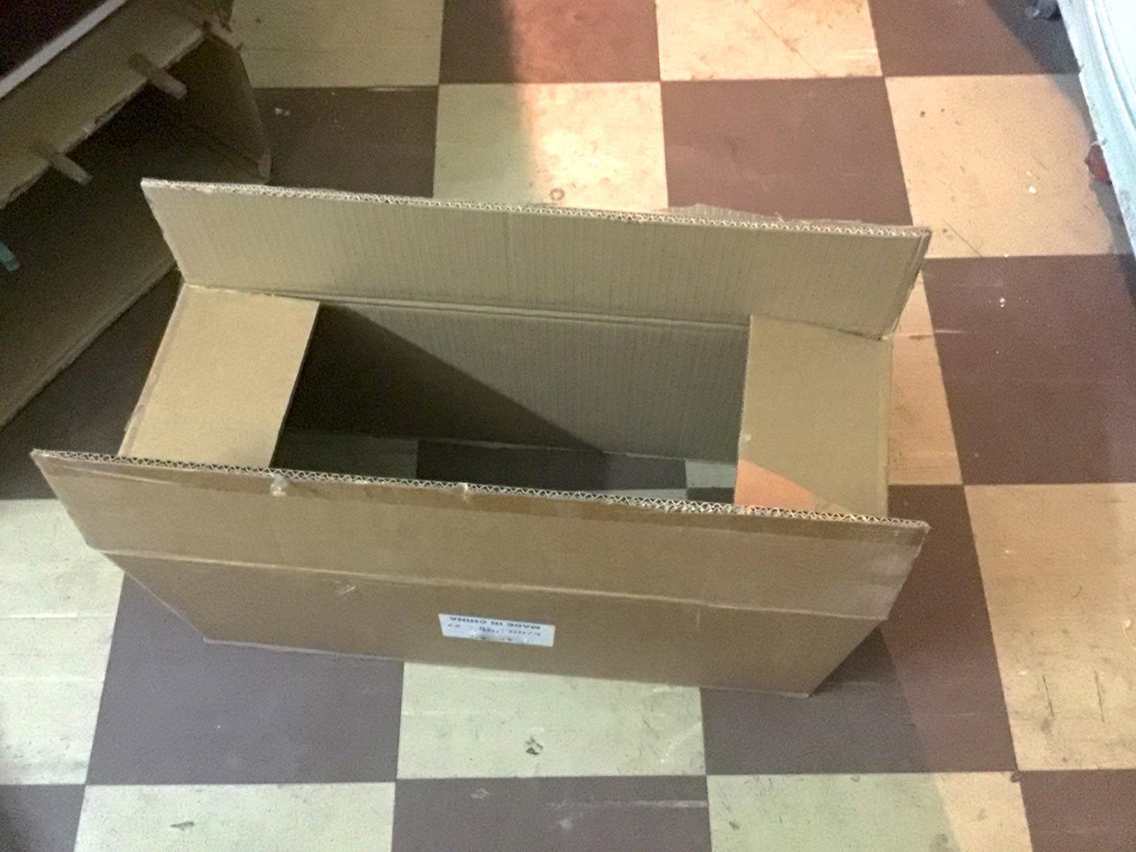 Turn Old Cheap CardBoard Box Into a Useful Premuim Storage Shelf With ...