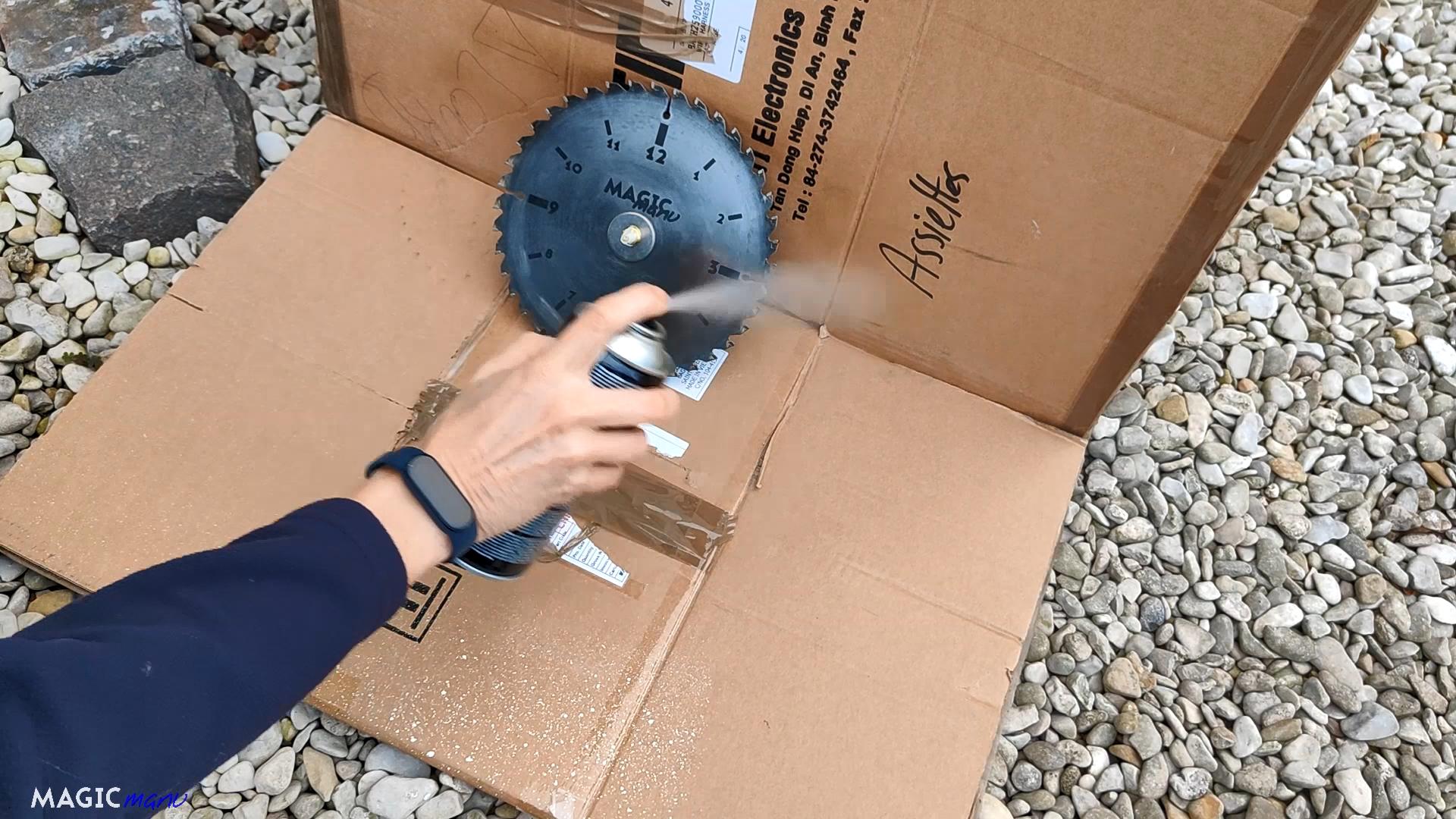 A Clock With a Laser Engraved Saw Blade : 11 Steps (with Pictures ...