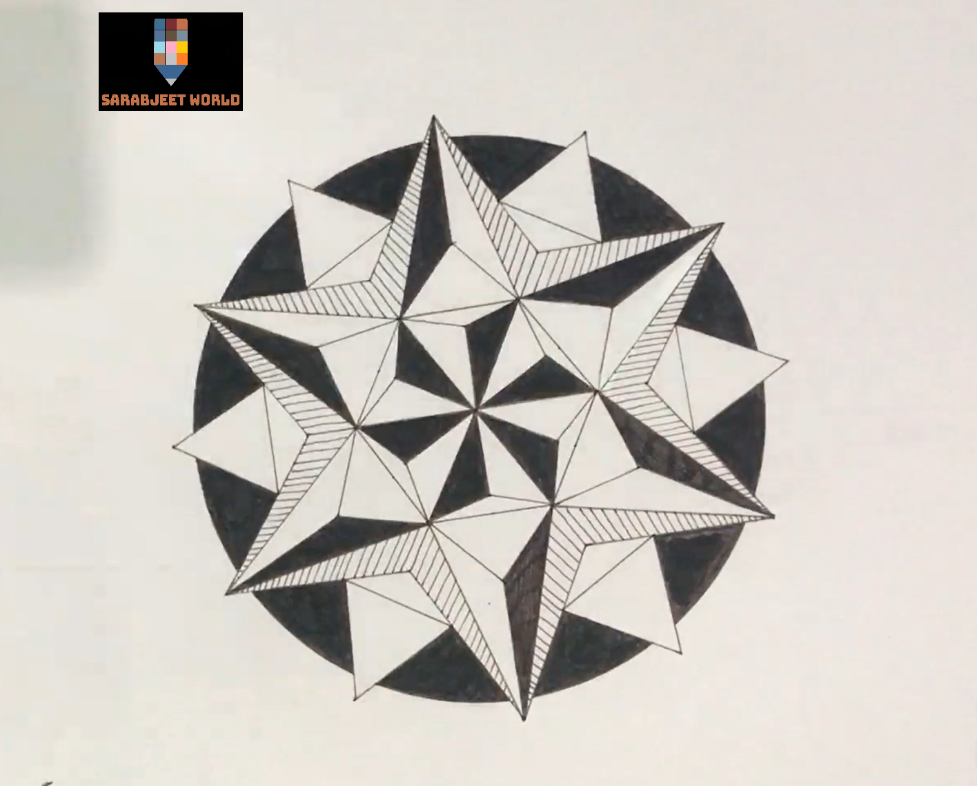 Easy Zentangle Design for Beginners : 7 Steps - Instructables