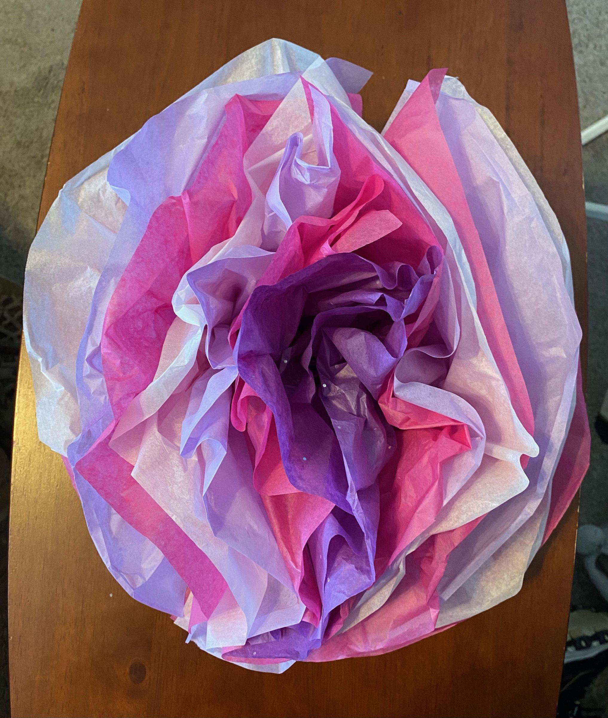 Tissue Paper Flower Decorations : 16 Steps (with Pictures) - Instructables