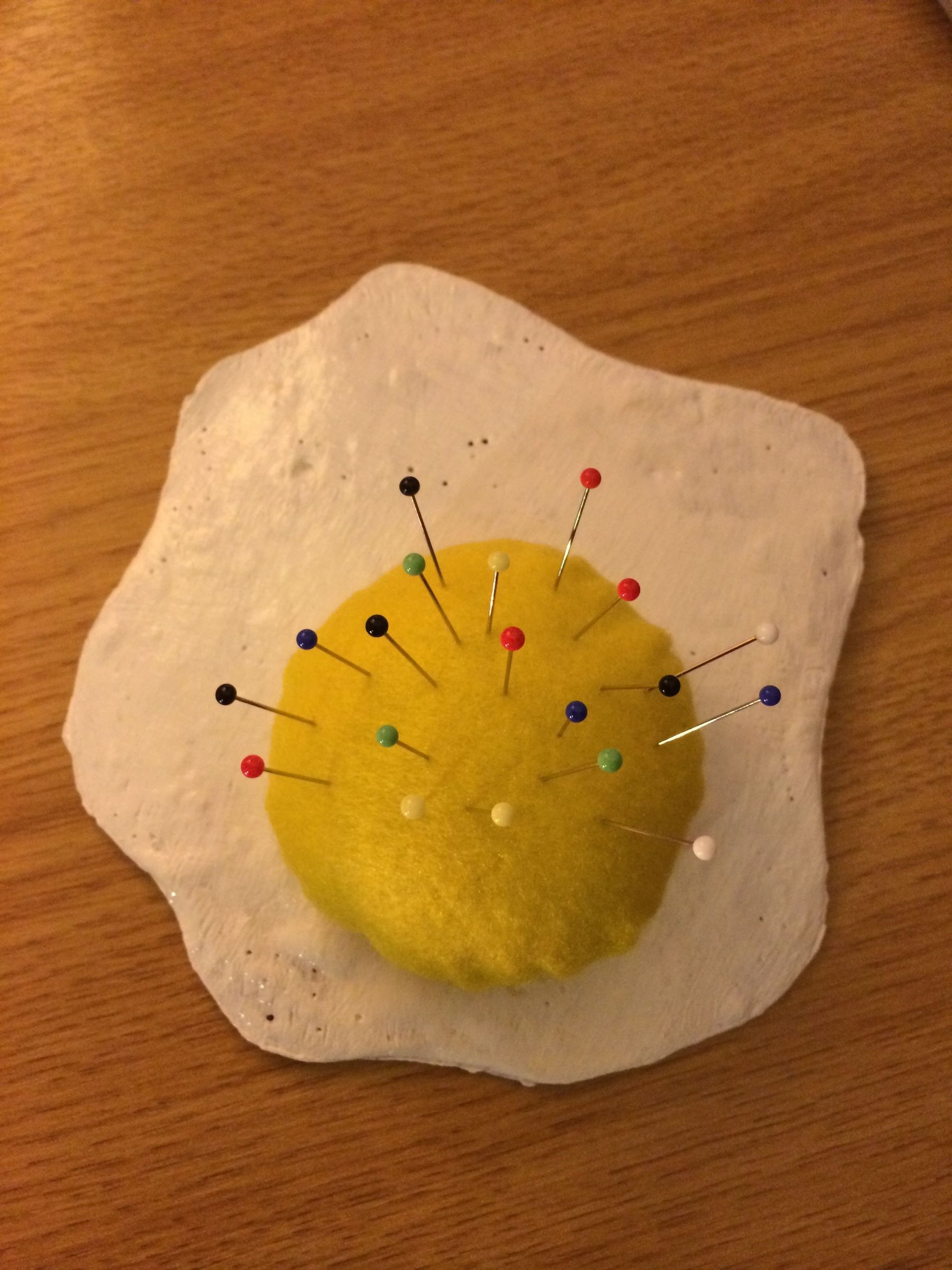 Fried Egg Pin Cushion : 6 Steps (with Pictures) - Instructables