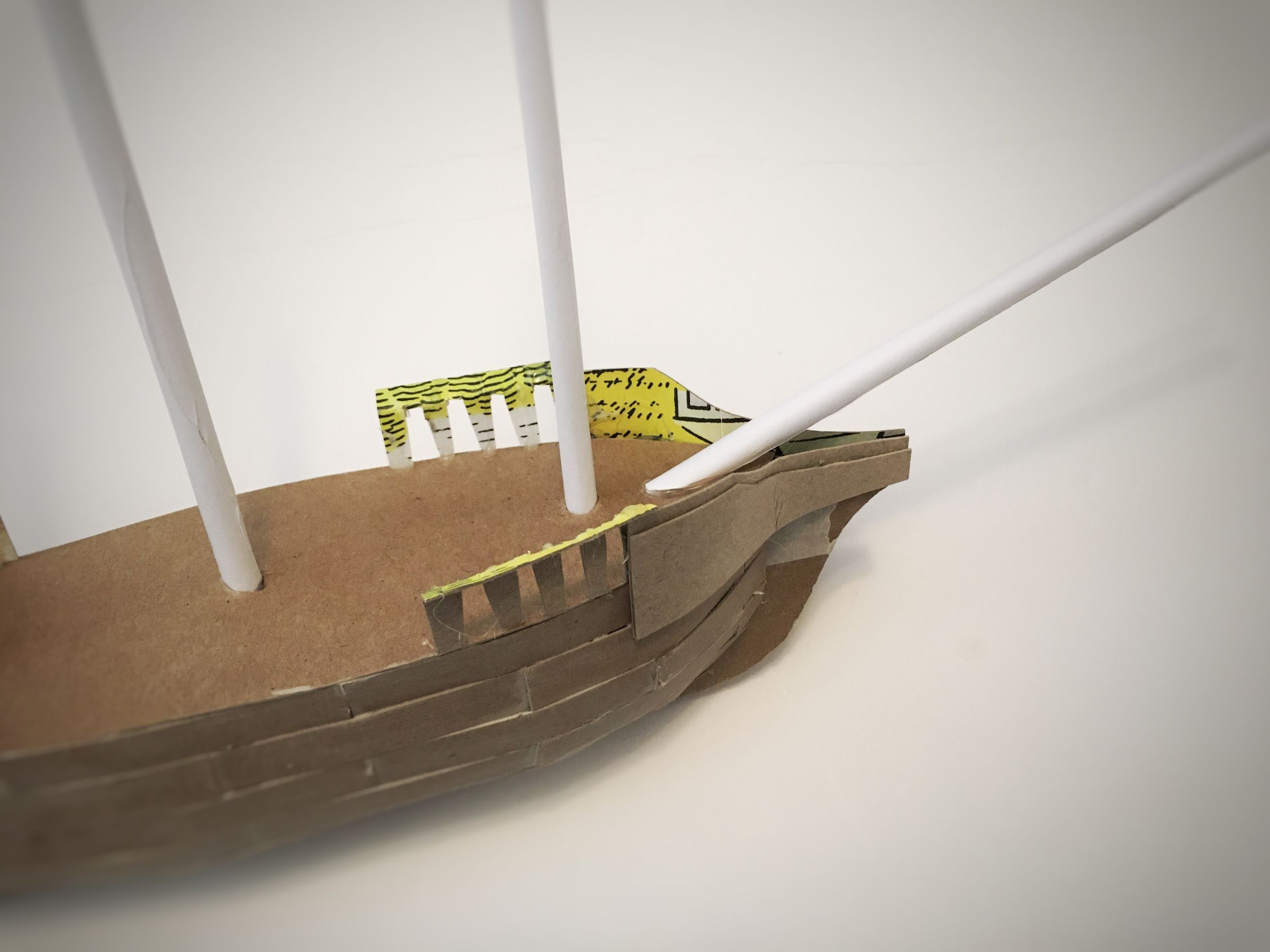 Model Ship From Paper and Cardboard : 15 Steps (with Pictures ...