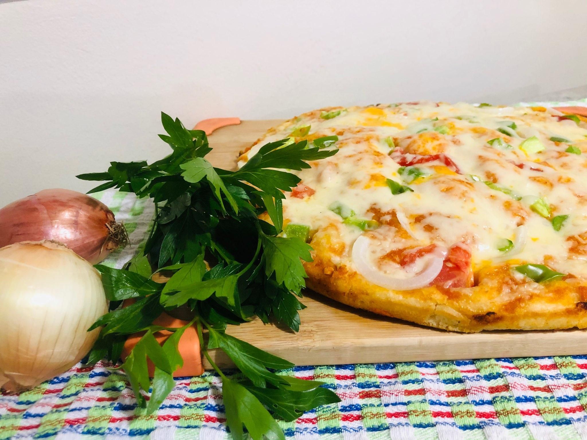 Healthy and Fluffy Pan Pizza : 9 Steps (with Pictures) - Instructables