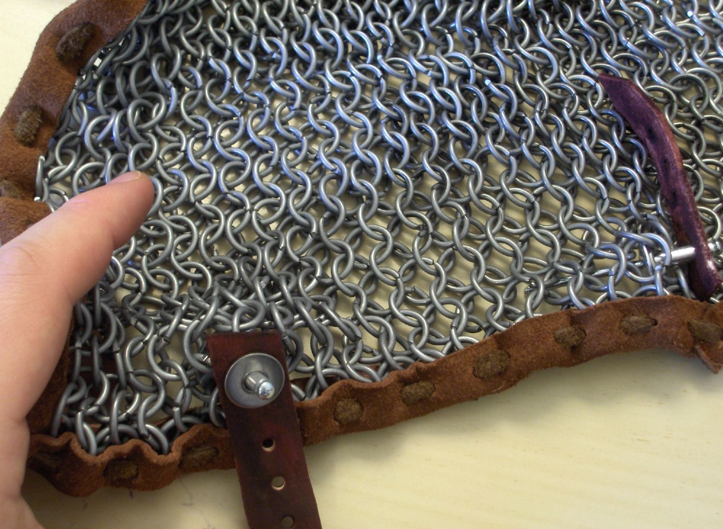 A Novel Approach to Mail Armor : 6 Steps (with Pictures) - Instructables