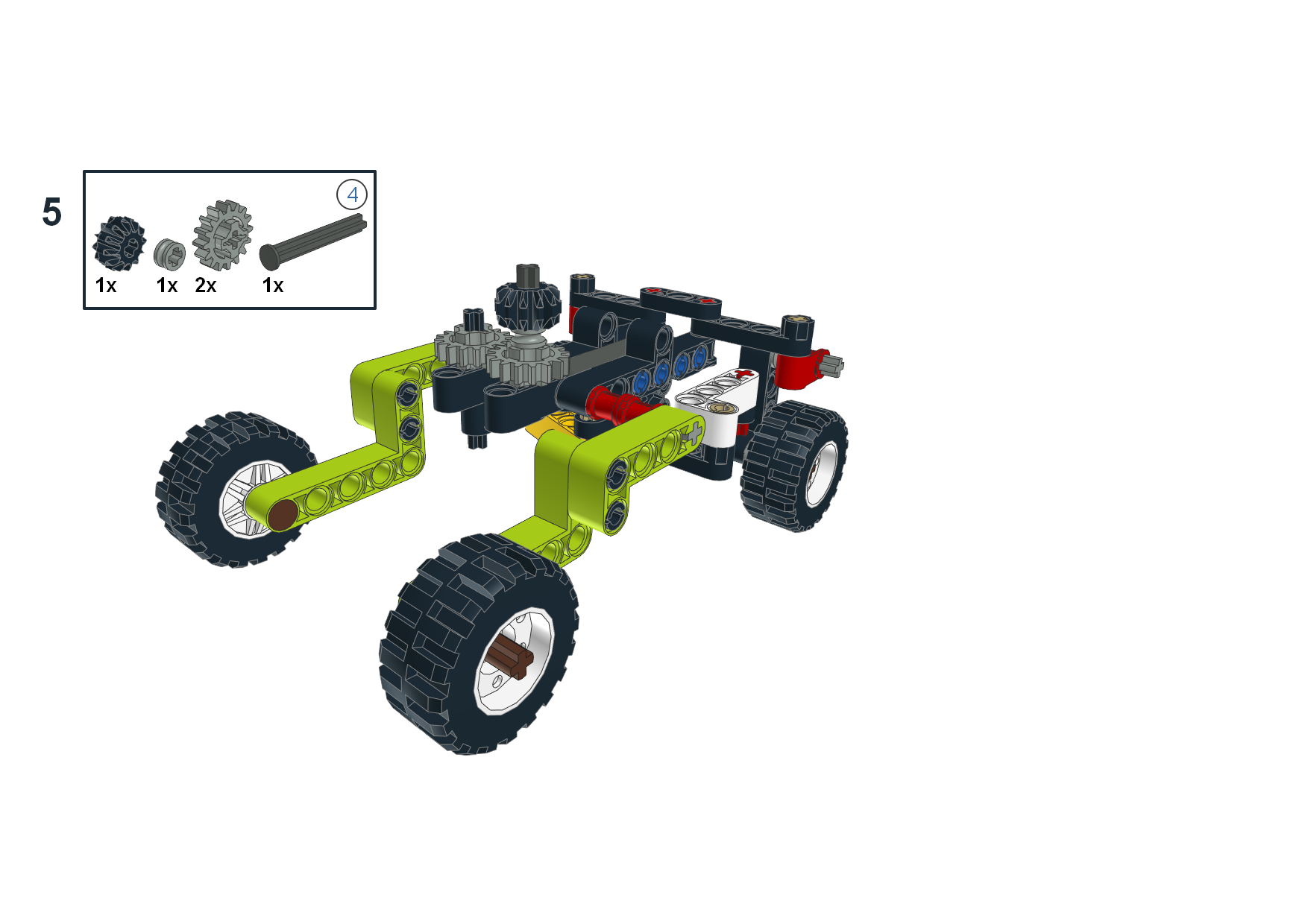 LEGO Car With Realistic Steering : 6 Steps (with Pictures) - Instructables