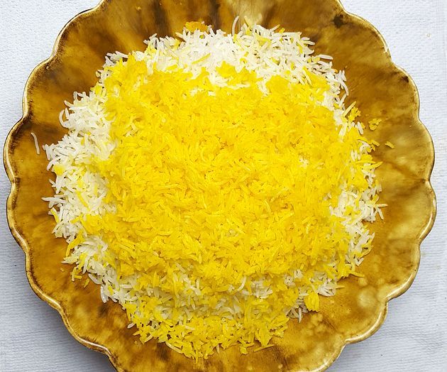 Persian Style Basmati Rice With Tah-Dig (Crispy Rice) : 10 Steps (with ...