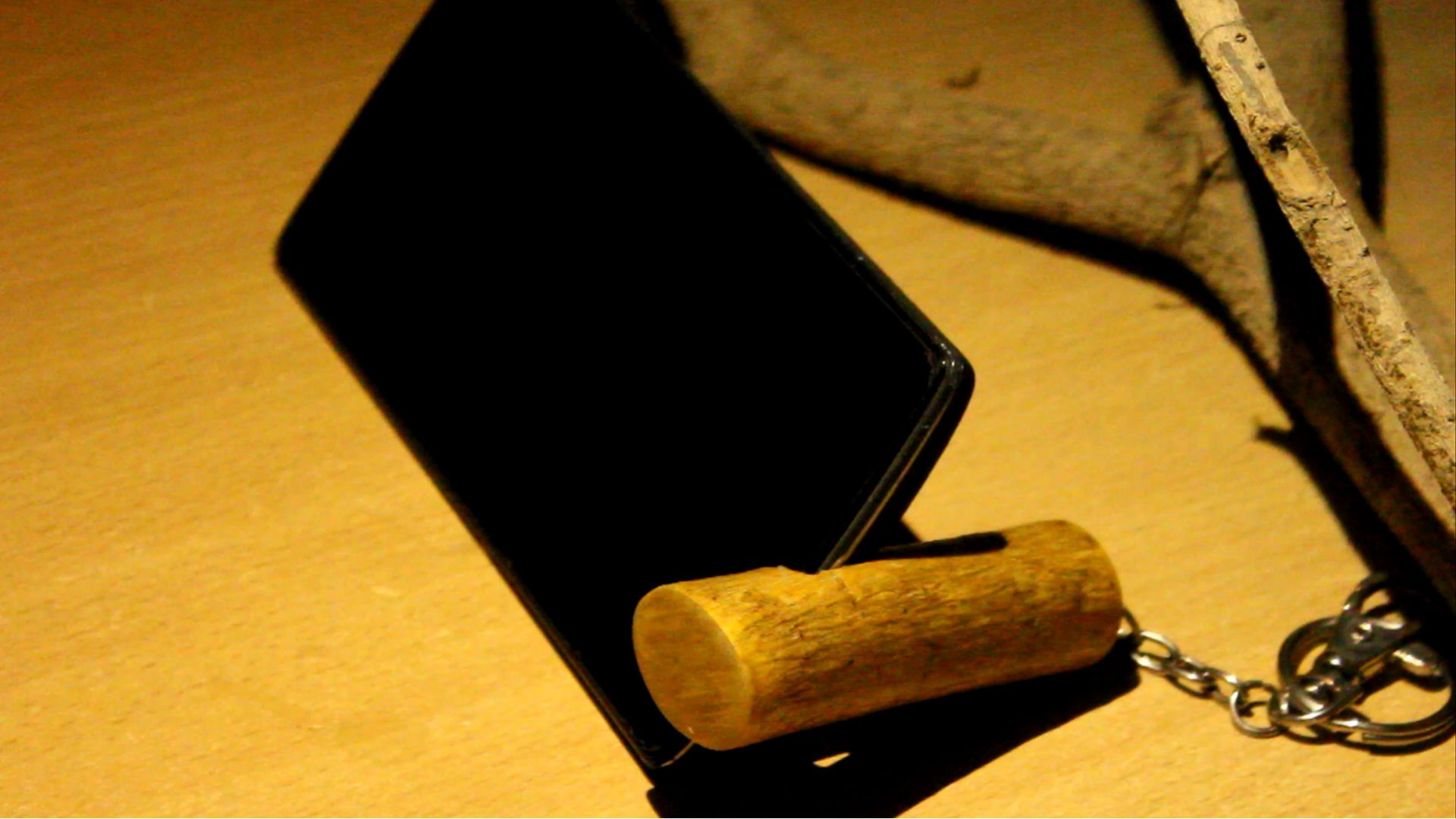 DIY Wooden Key Chain & Mobile Holder : 6 Steps (with Pictures ...