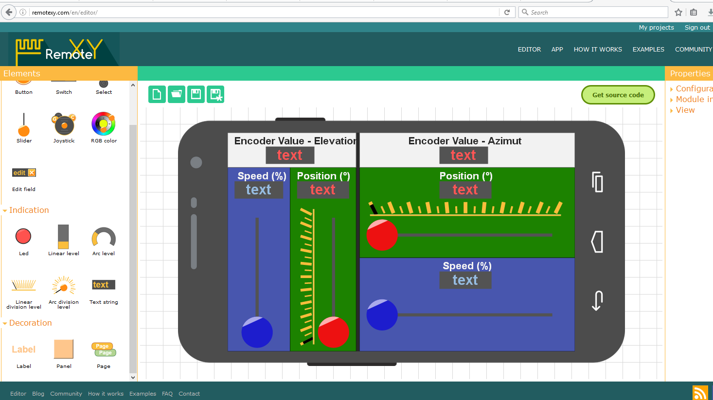 Android (remotexy) UI to Control Servo Motor Using Arduino and ...
