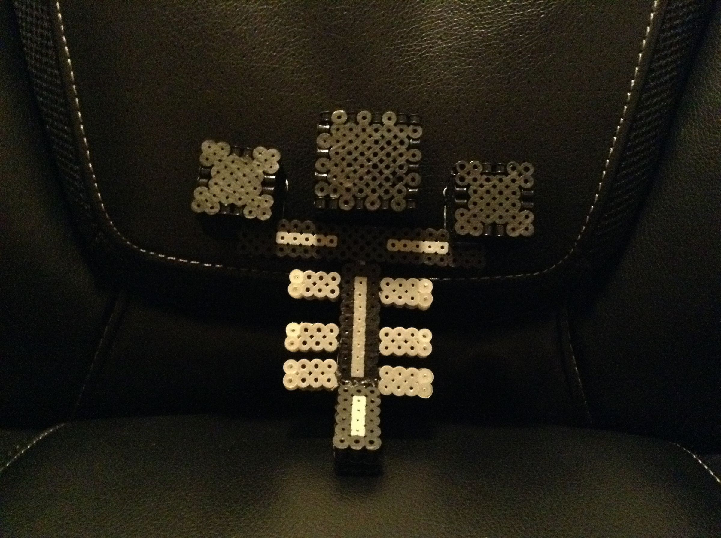 Cheap Minecraft 3D Perler Bead Wither Boss With Moveable Head! : 6 ...