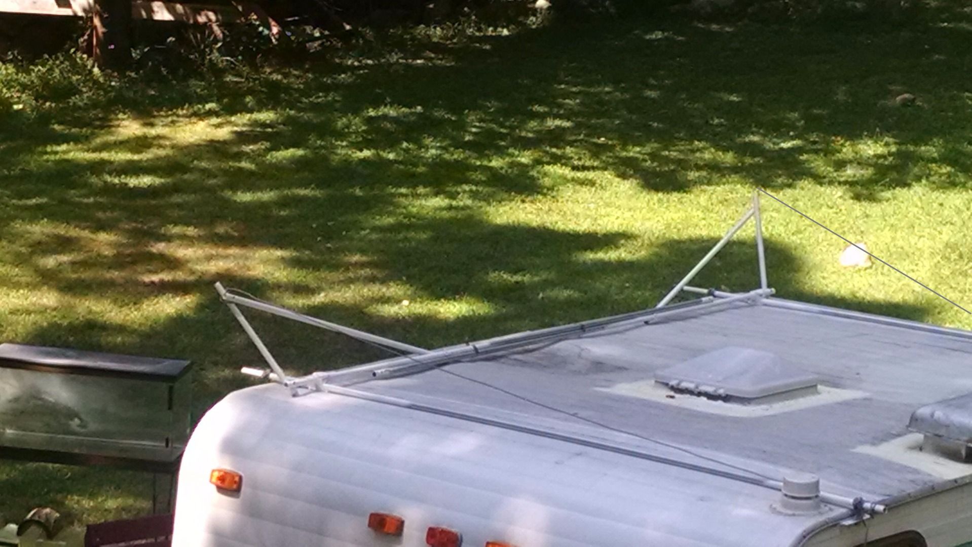 Sun Shade for Travel Trailer or Rv, $70 : 8 Steps (with Pictures ...