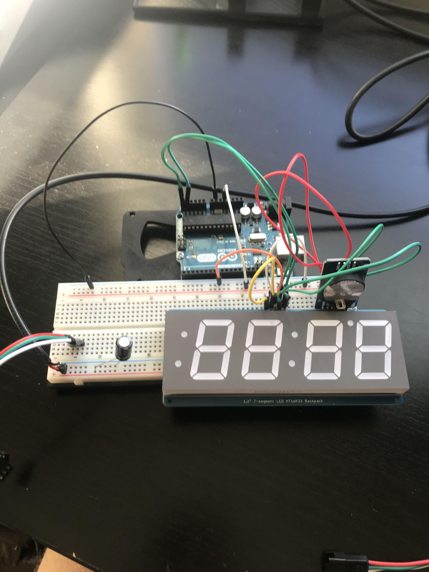 7-Segment NeoPixel Clock With Countdown Timer : 8 Steps (with Pictures) - Instructables