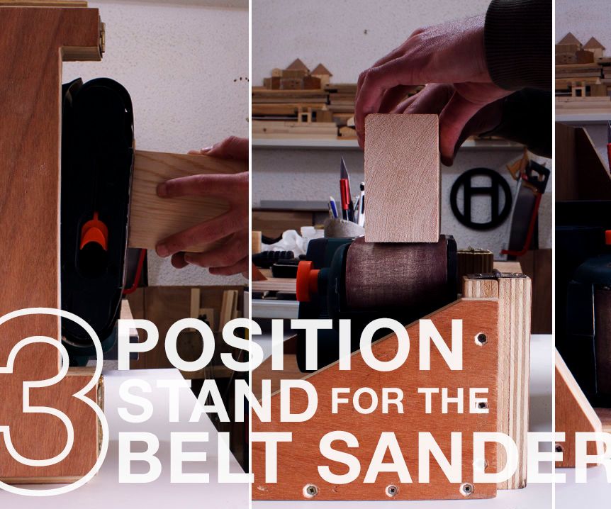 Make a Simple Belt Sander Stand : 3 Steps (with Pictures) - Instructables