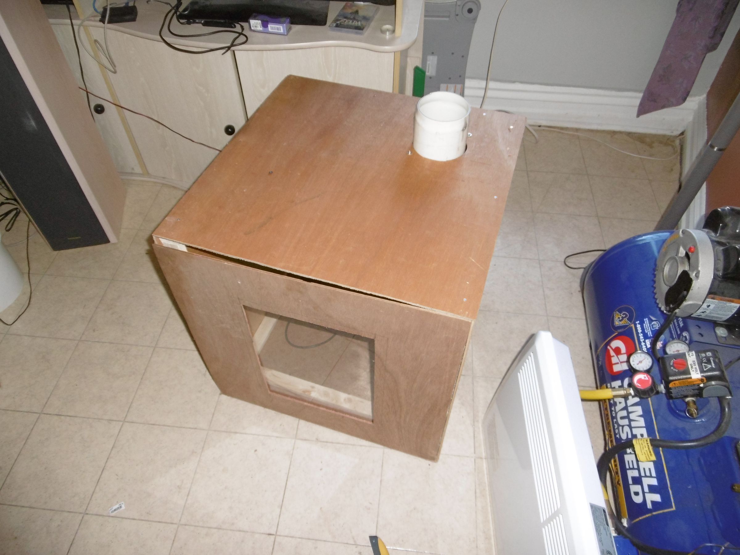 Easy and Cheap 3D Printer Fume Hood Enclosure : 9 Steps - Instructables