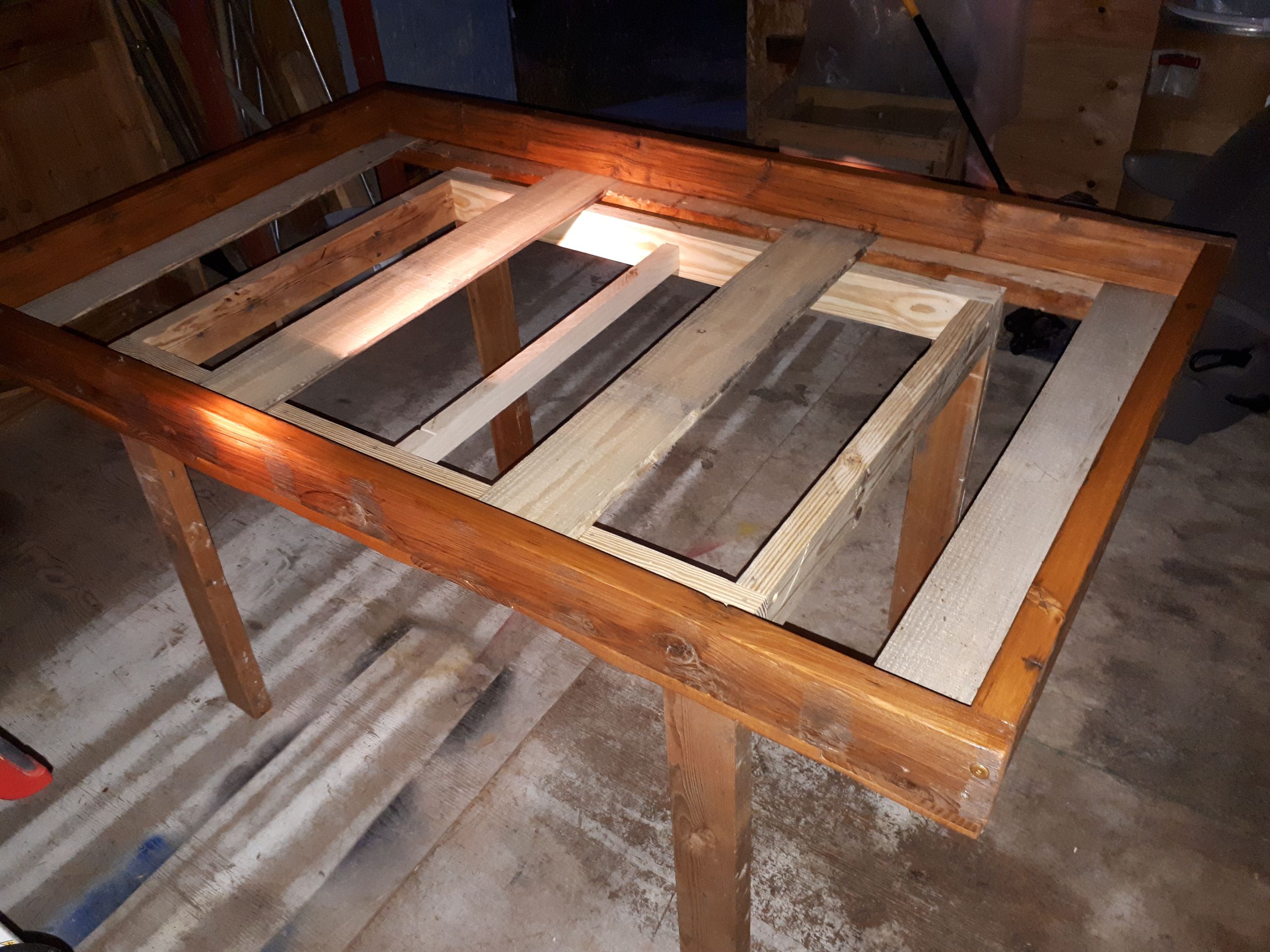 Game Table From Reclaimed Wood : 8 Steps (with Pictures) - Instructables