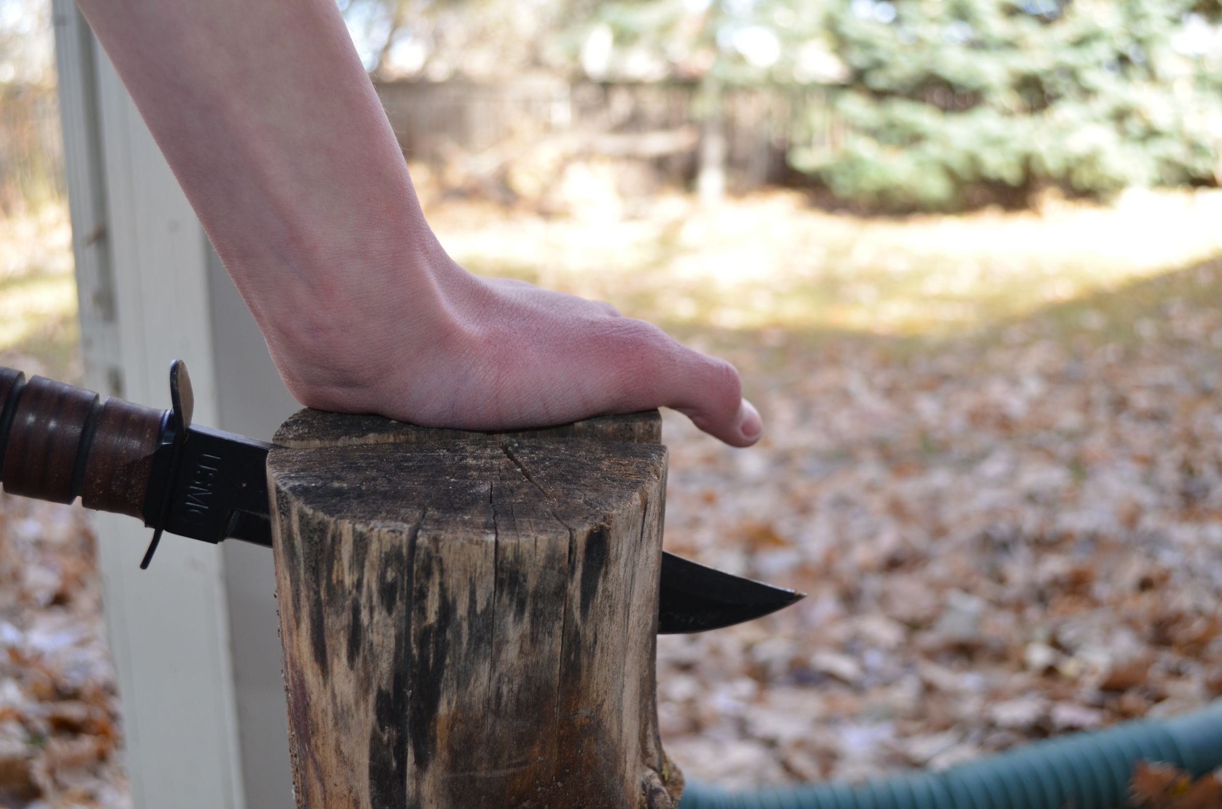 How to Split Firewood...With a Knife : 5 Steps (with Pictures ...