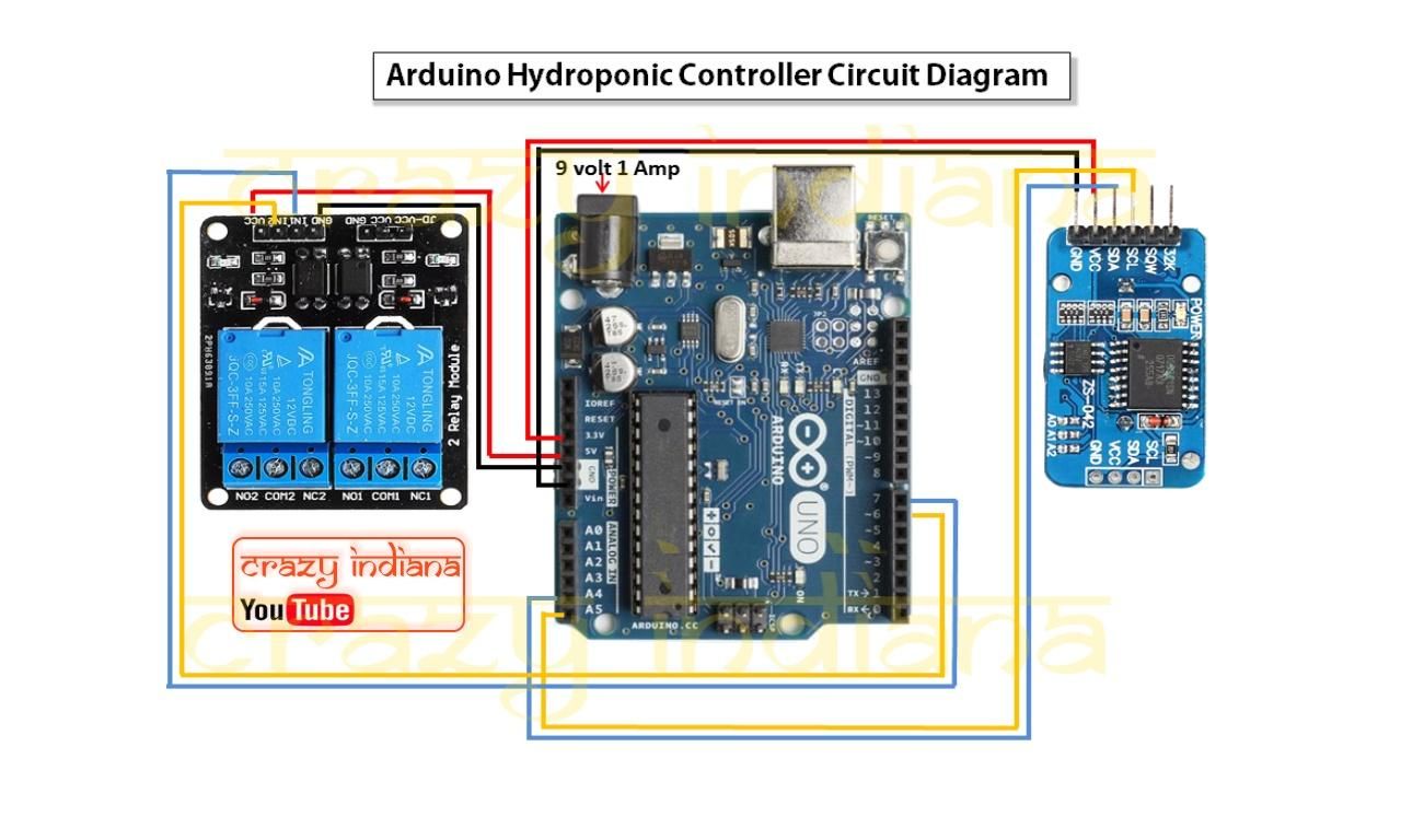 Arduino Hydroponic Controller for Pump / Light : 4 Steps - Instructables