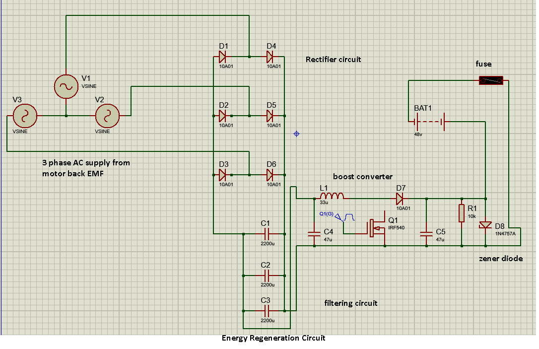 A Simple Regenerative Braking System That Can Boost Upto 36V and Works ...