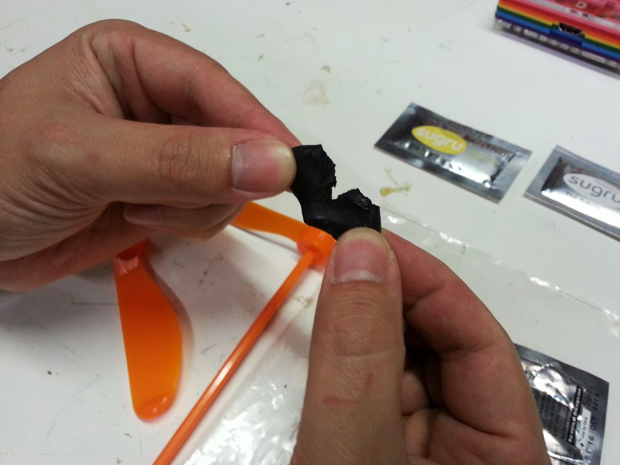 Use Sugru to Upgrade a Hand Copter Toy - Instructables