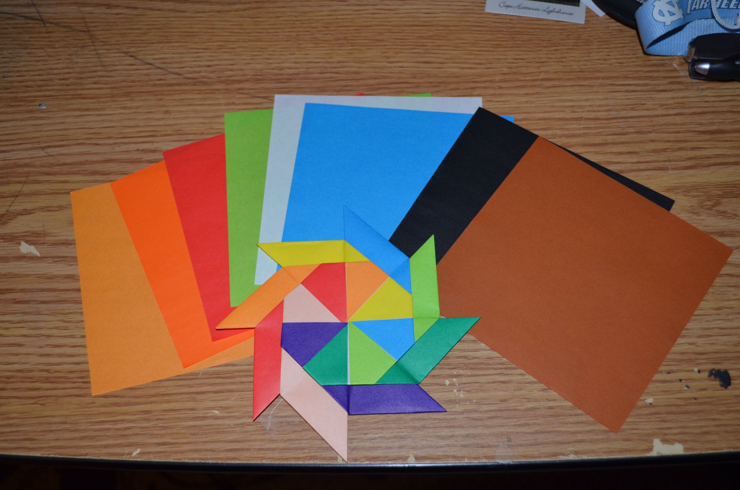 Origami Transforming Pinwheel : 5 Steps (with Pictures) - Instructables