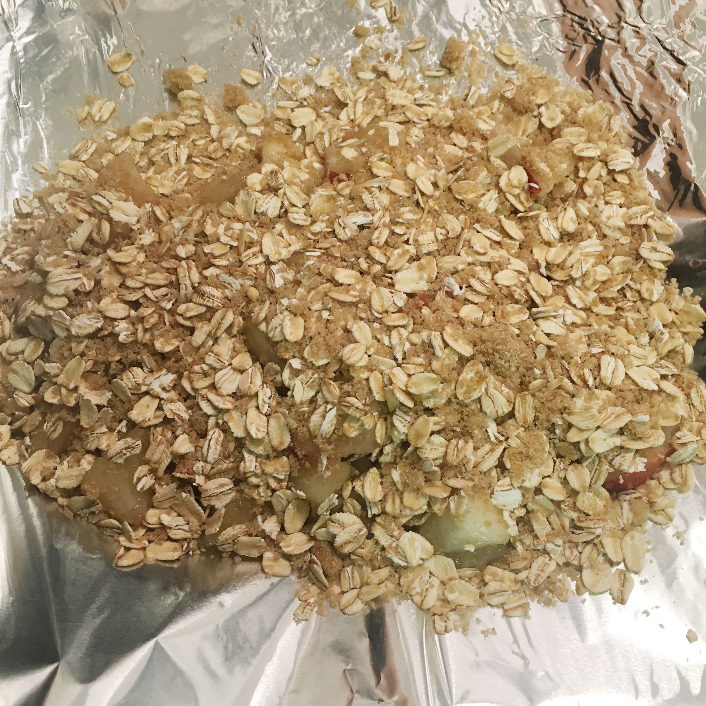 Foil Packet Peach Crisp : 5 Steps (with Pictures) - Instructables