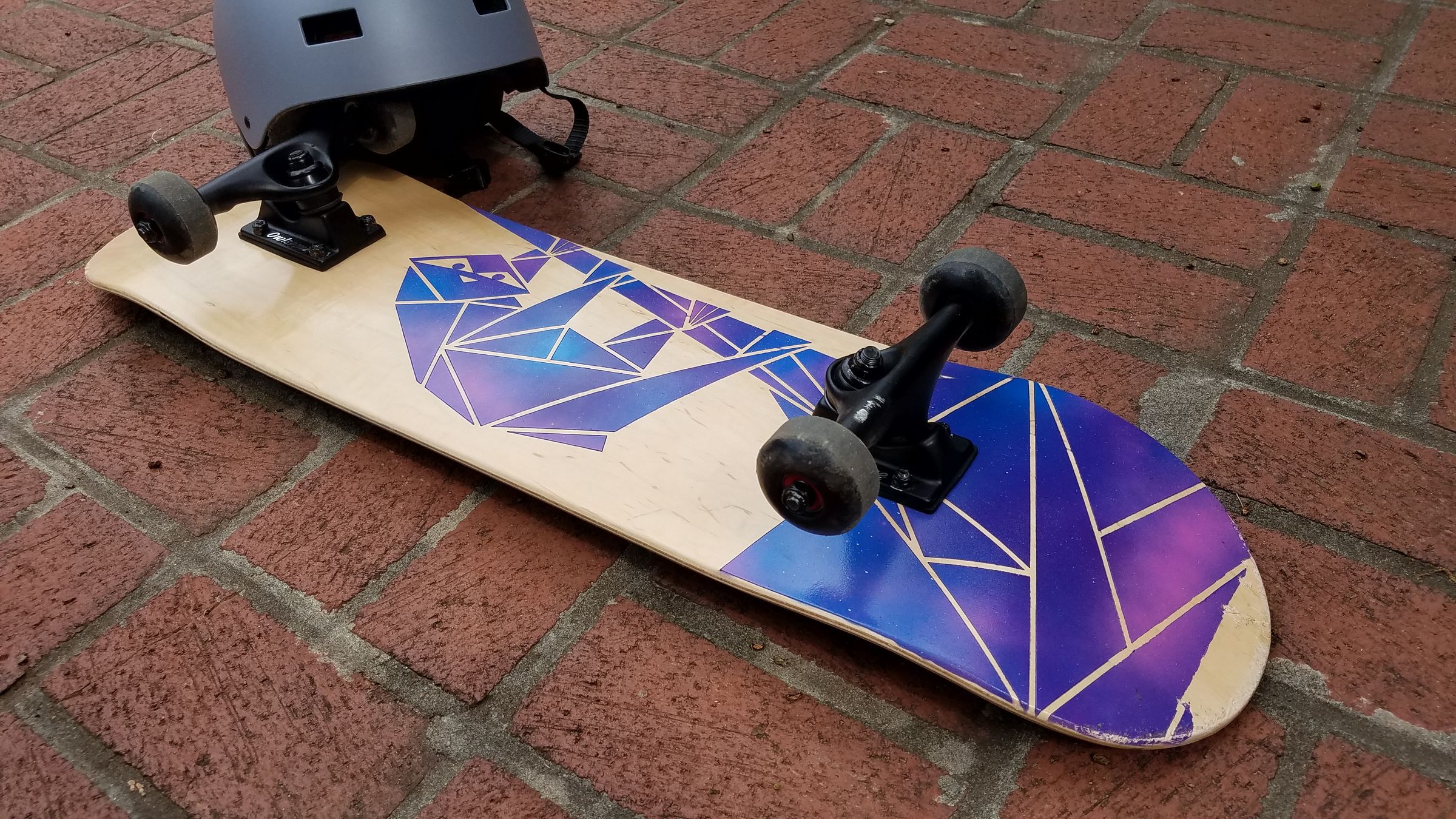 Cool Longboard Paint Designs