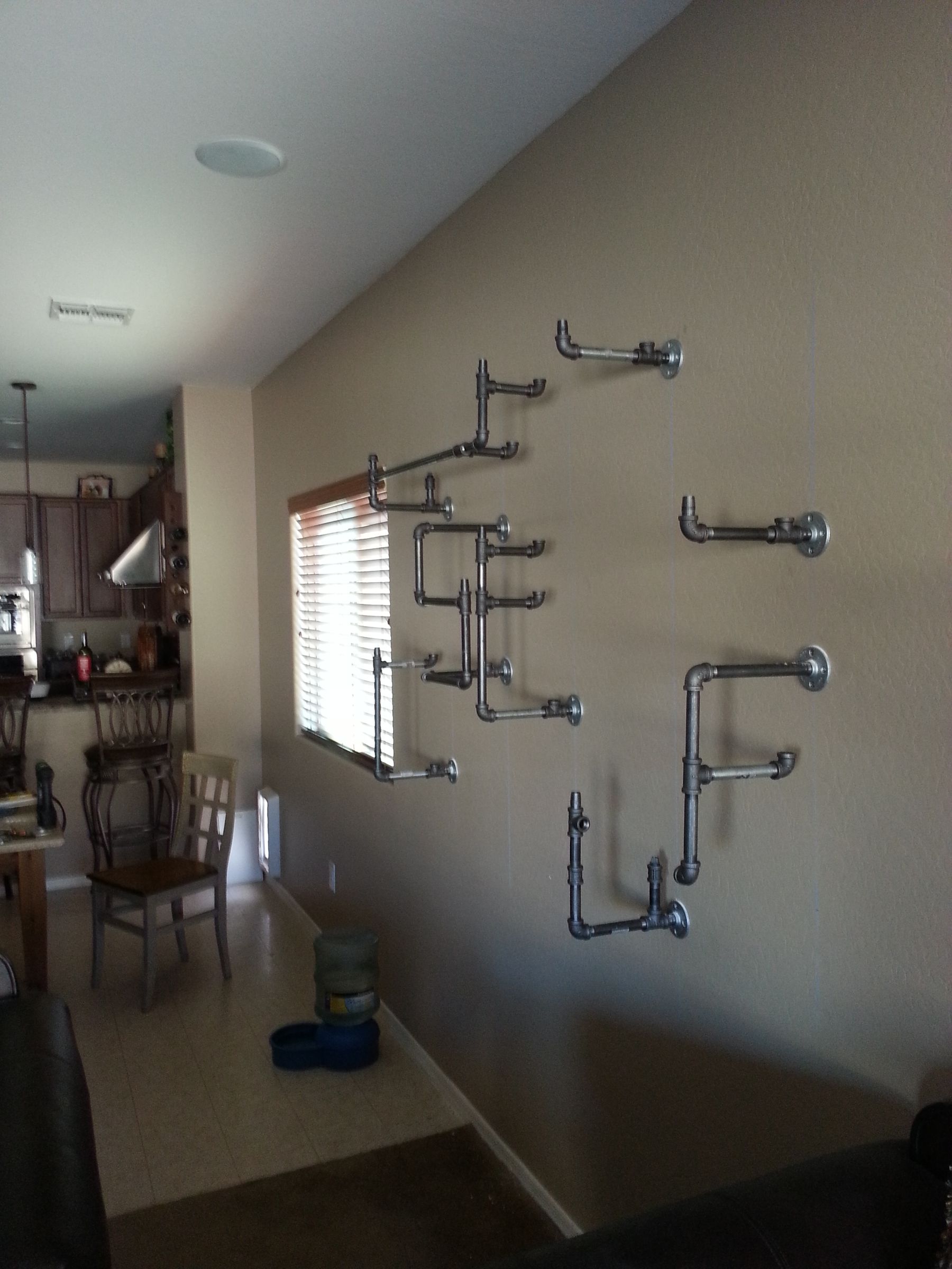 Industrial Pipe Shelving Built-In : 7 Steps (with Pictures) - Instructables